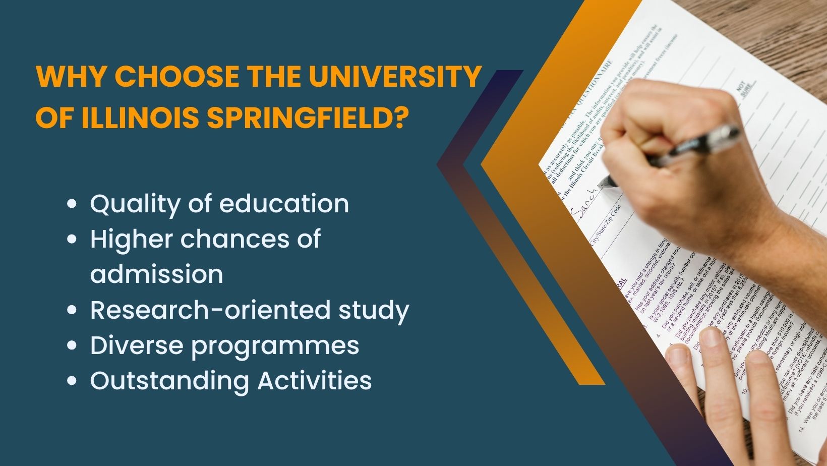 University of Illinois Springfield Admissions Process