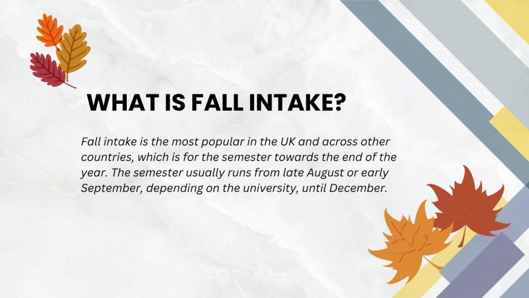 Fall Intake Vs Spring Intake: Which Intake Is Better? - unischolars blog